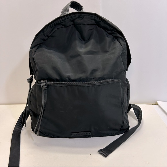 Fabletics | Bags | Fabletics The Everyday Black Packpack Faux Leather ...